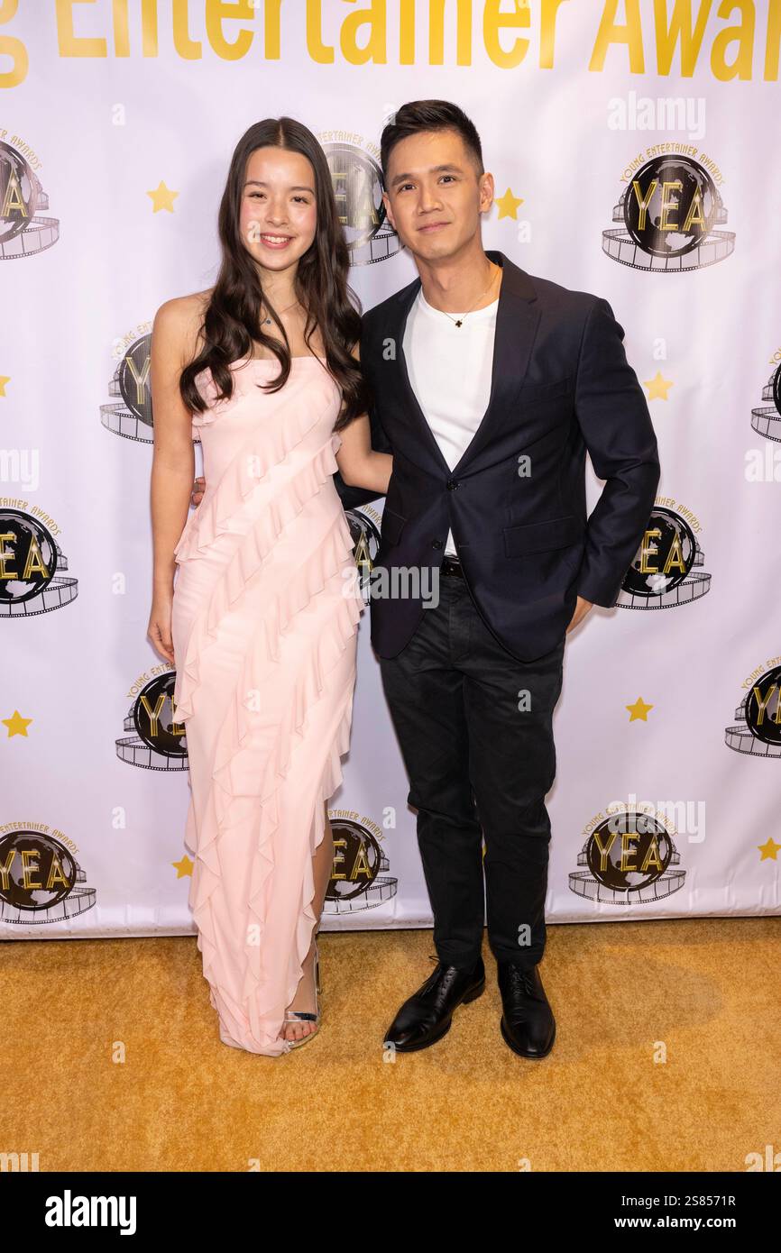 Los Angeles, United States. 18th Jan, 2025. Actress Alicia Clark and ...