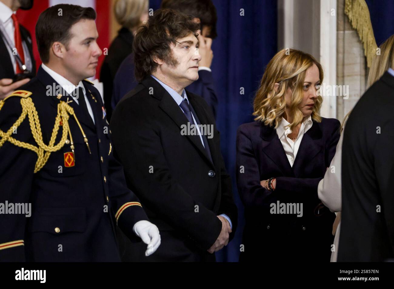 Washington, United States Of America. 20th Jan, 2025. Italy's Prime ...