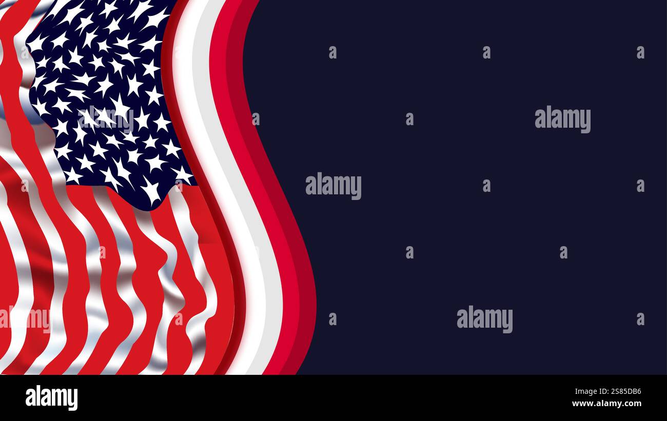 Happy Presidents Day card, Background, poster Vector illustration Stock ...