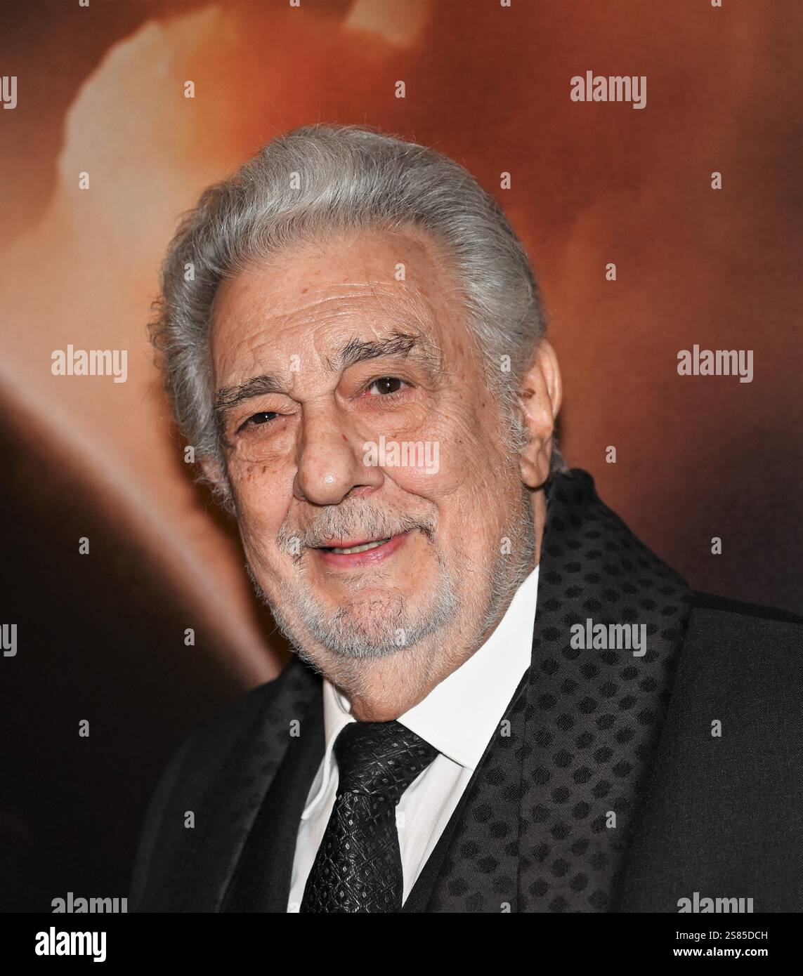 Milan, Italy. 19th Jan, 2025. Placido Domingo THE OPERA! photocall of ...