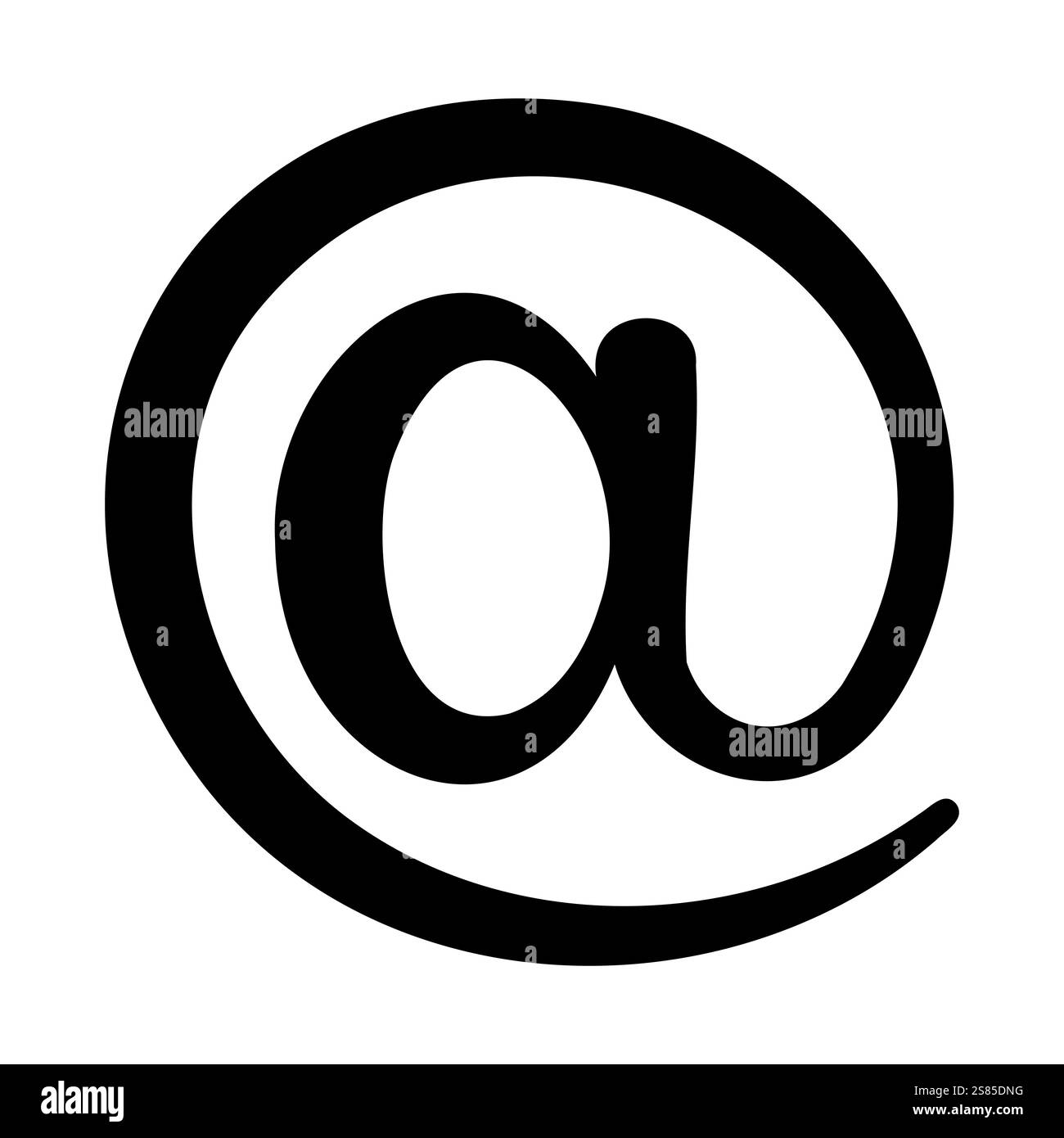 At Symbol, at email symbol internet online communication Stock Vector ...