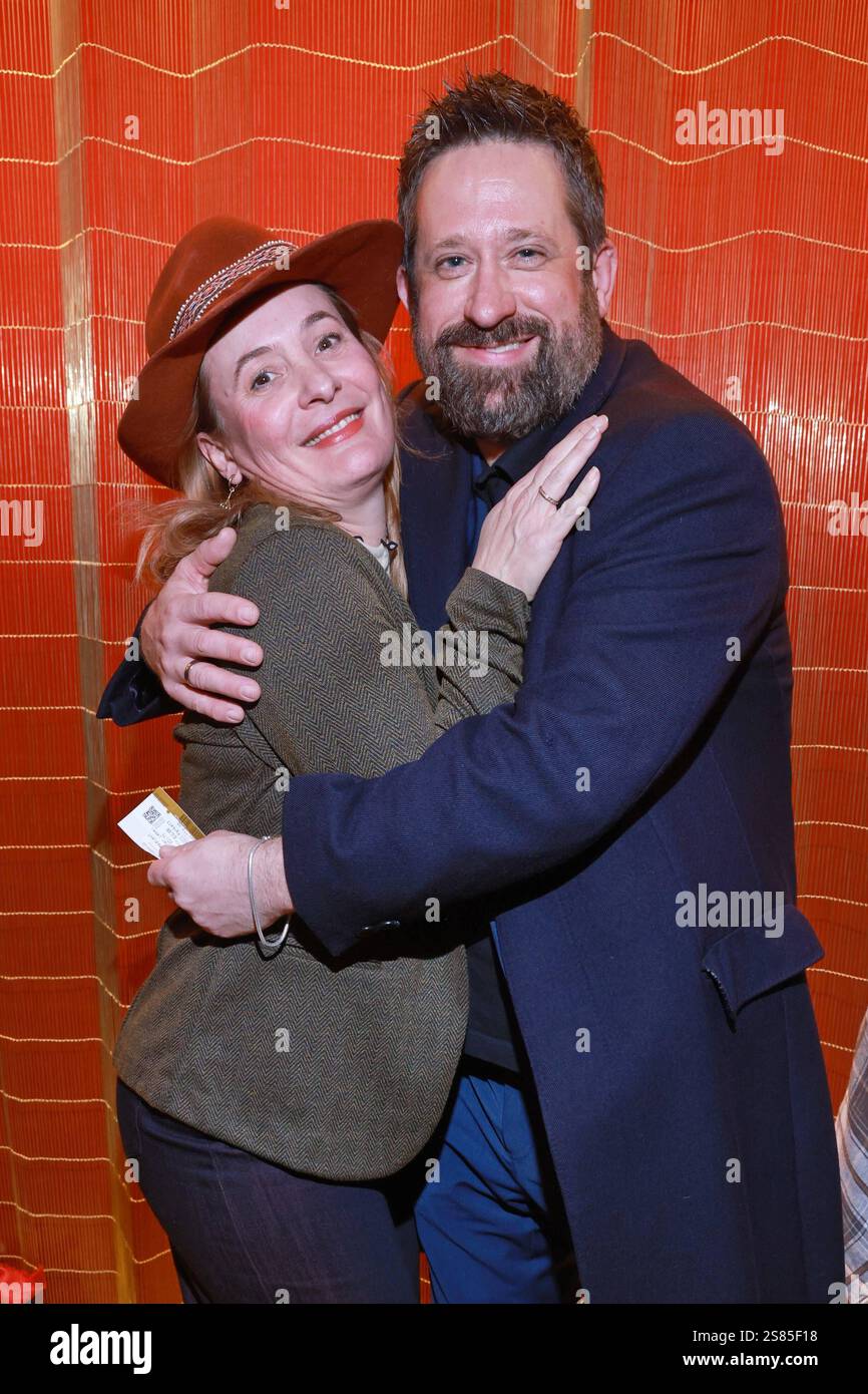 20.01.2025, Tara Marie Linke und Mark Monheim zur Premiere von Tatort ...