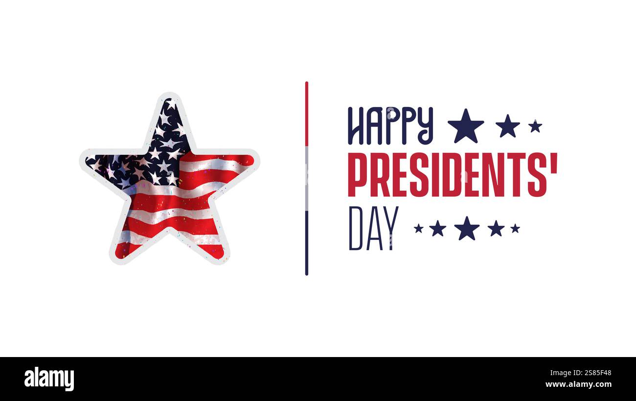 Happy Presidents Day card, Background, poster Vector illustration Stock ...