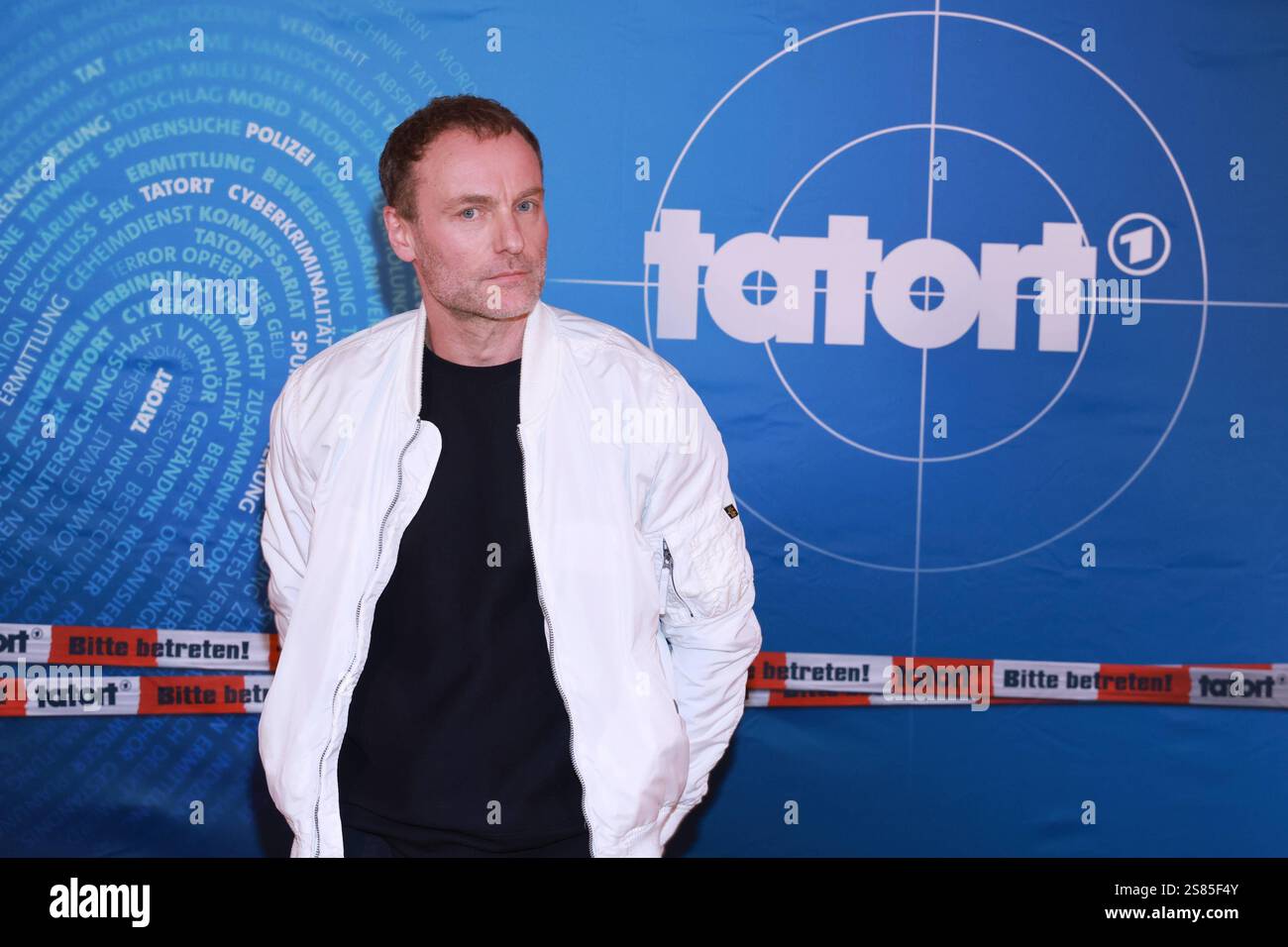 20.01.2025, Mark Waschke zur Premiere von Tatort: Vier Leben, Delphi ...