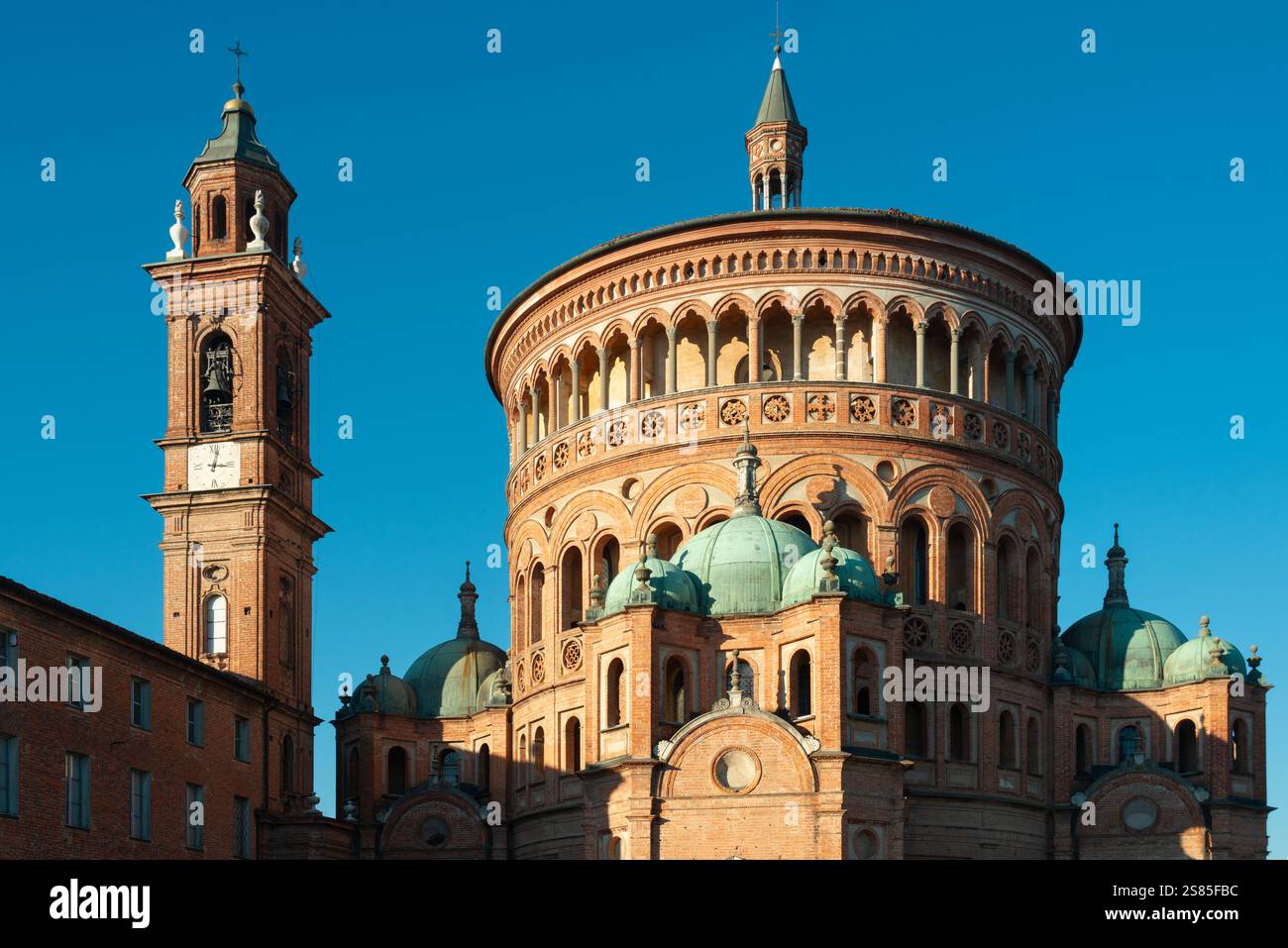 Italy, Lombardy, Crema, Santa Maria della Croce Sanctuary, Detail ...