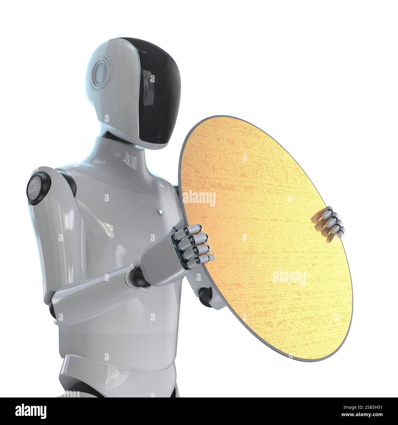 Semiconductor manufacturing with 3d rendering assistant robot hold ...