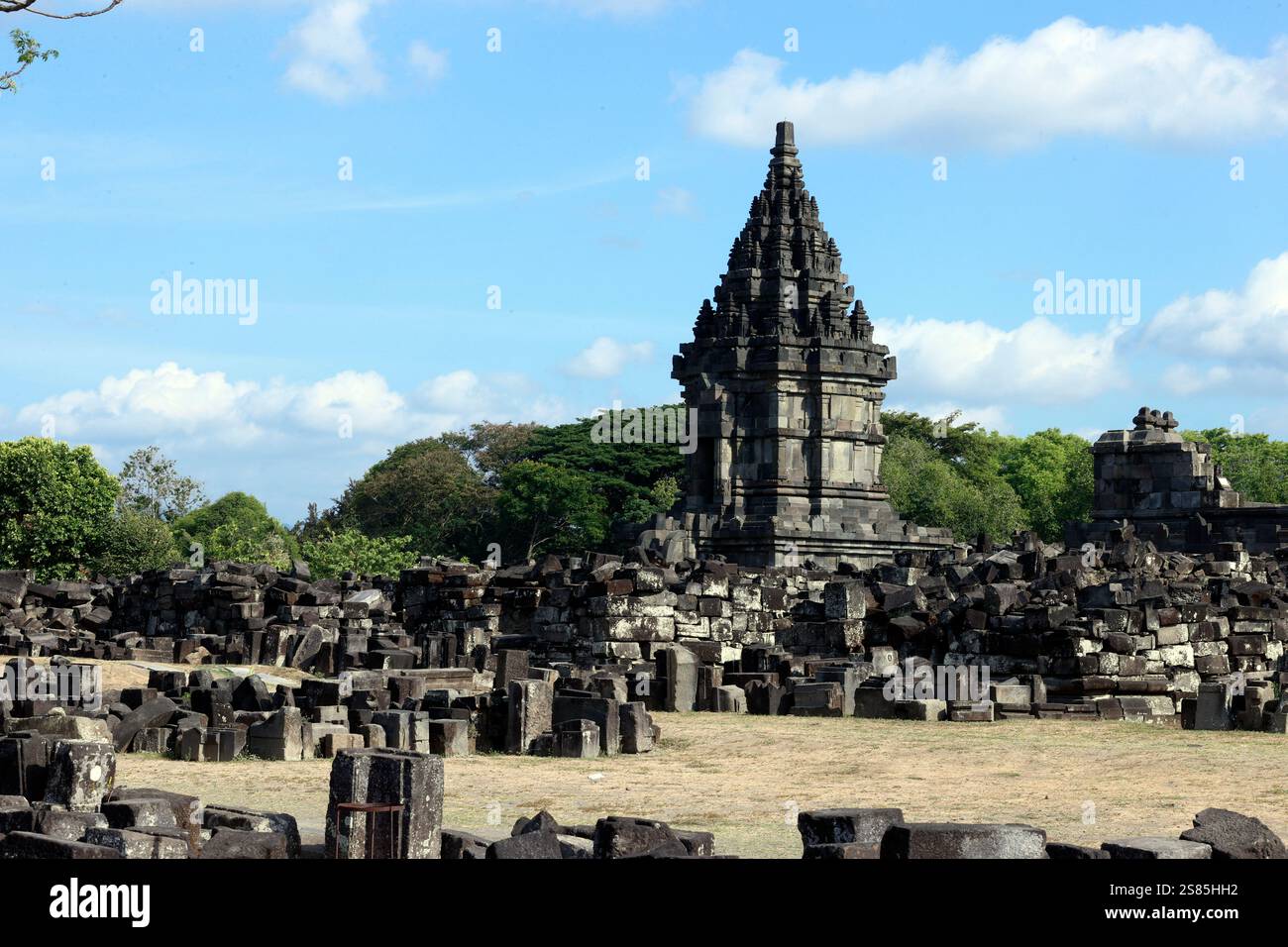 Prambanan, 9th century Hindu temple, UNESCO, Java, Indonesia Stock ...