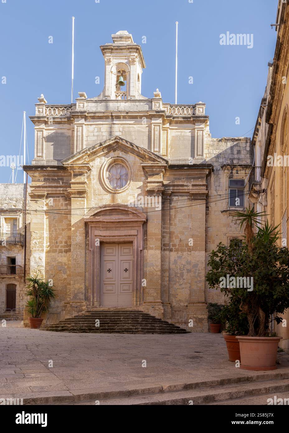 Chapel of Our Lady of Damascus, Birgu, Malta Stock Photo - Alamy