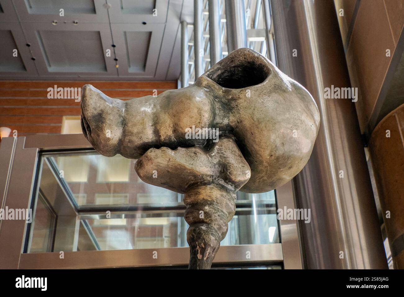 CINCINNATI, USA - SEPTEMBER 5, 2024 - Pig sculptures outdoor 5 left ...