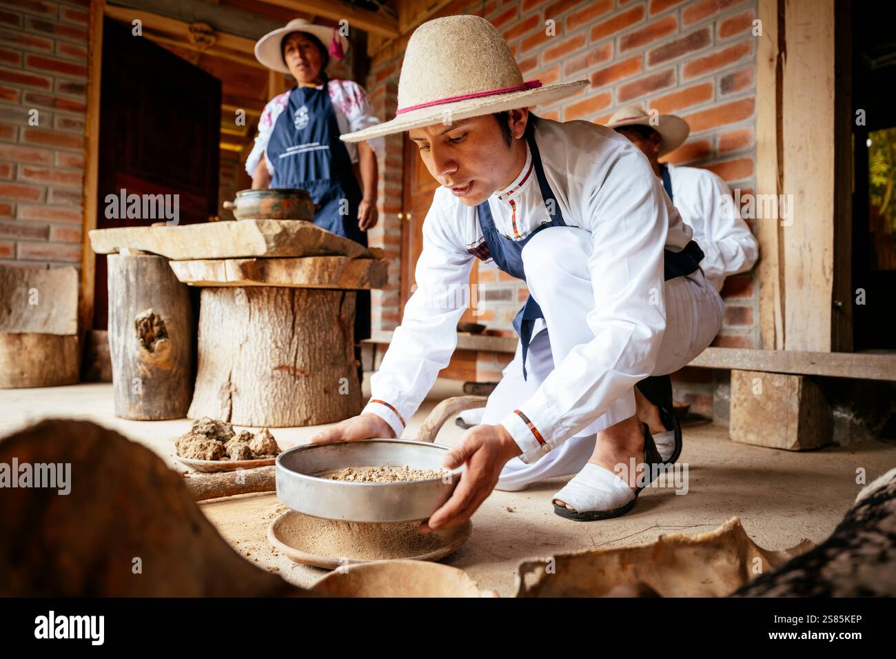 Rinconoda Community, Angochagua Parochia, Imbabura Province, Ecuador ...