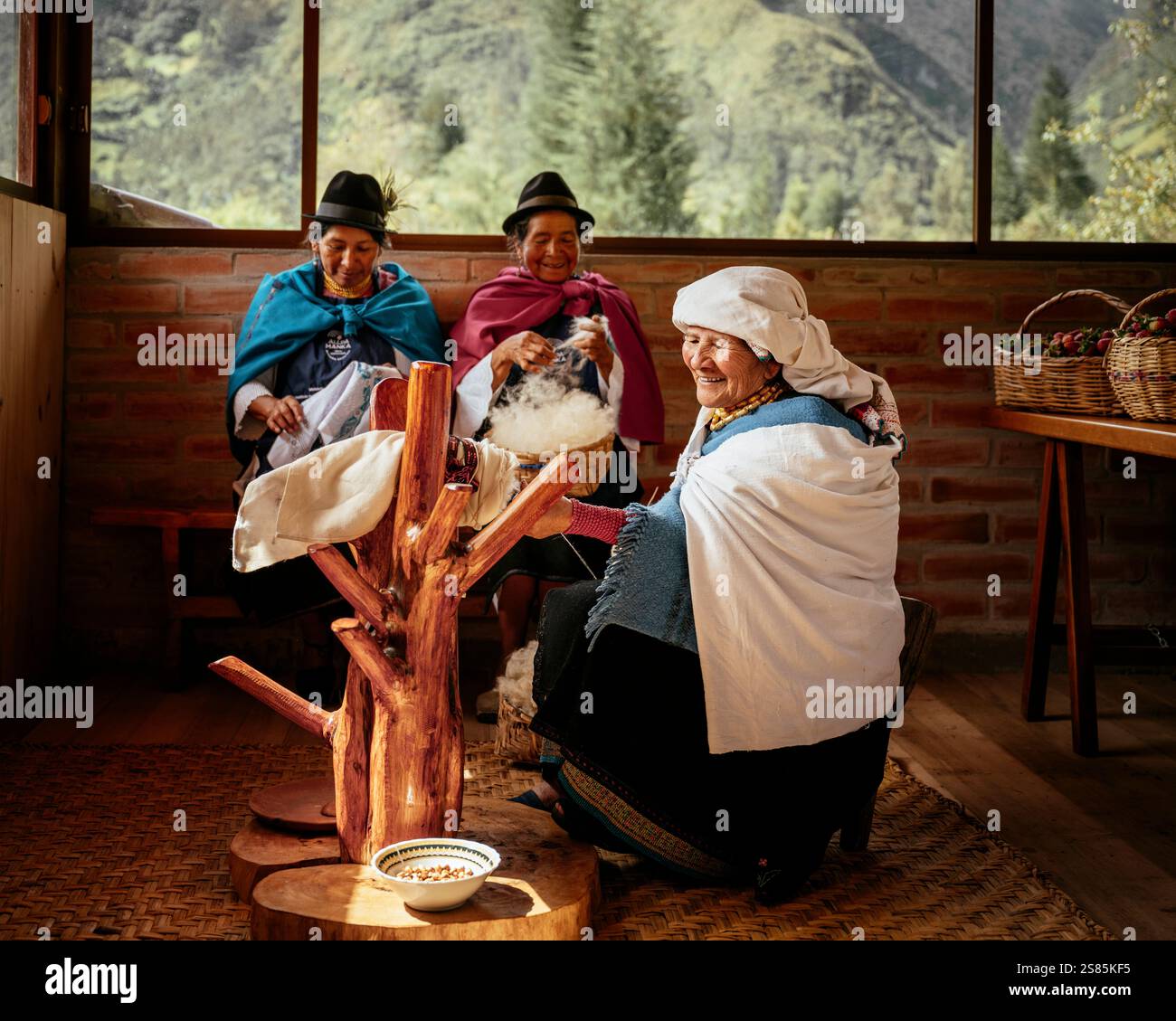 Rinconoda Community, Angochagua Parochia, Imbabura Province, Ecuador ...