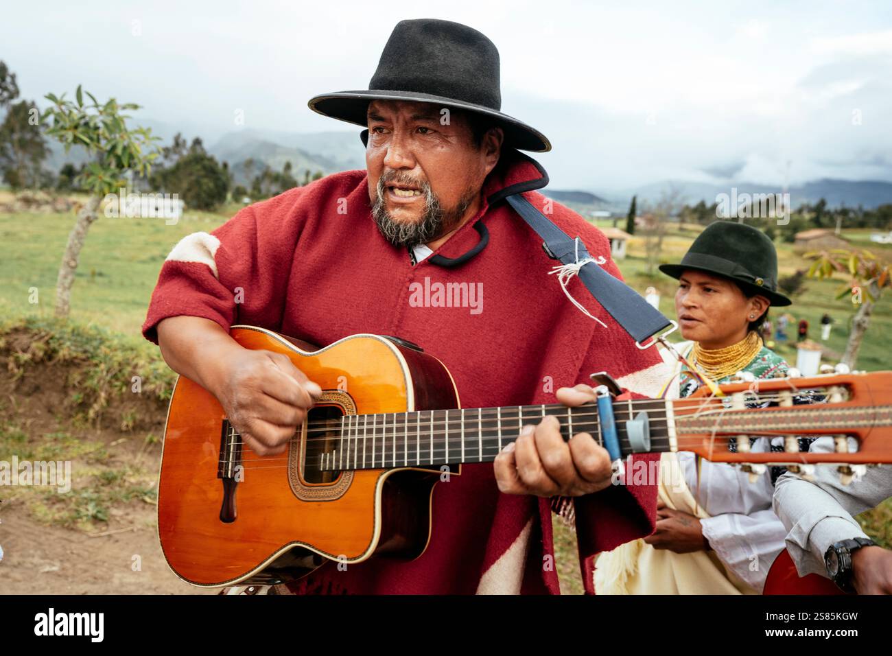 Festival of Light (Inti Raymi festival) Cochas Community, Angochagua ...
