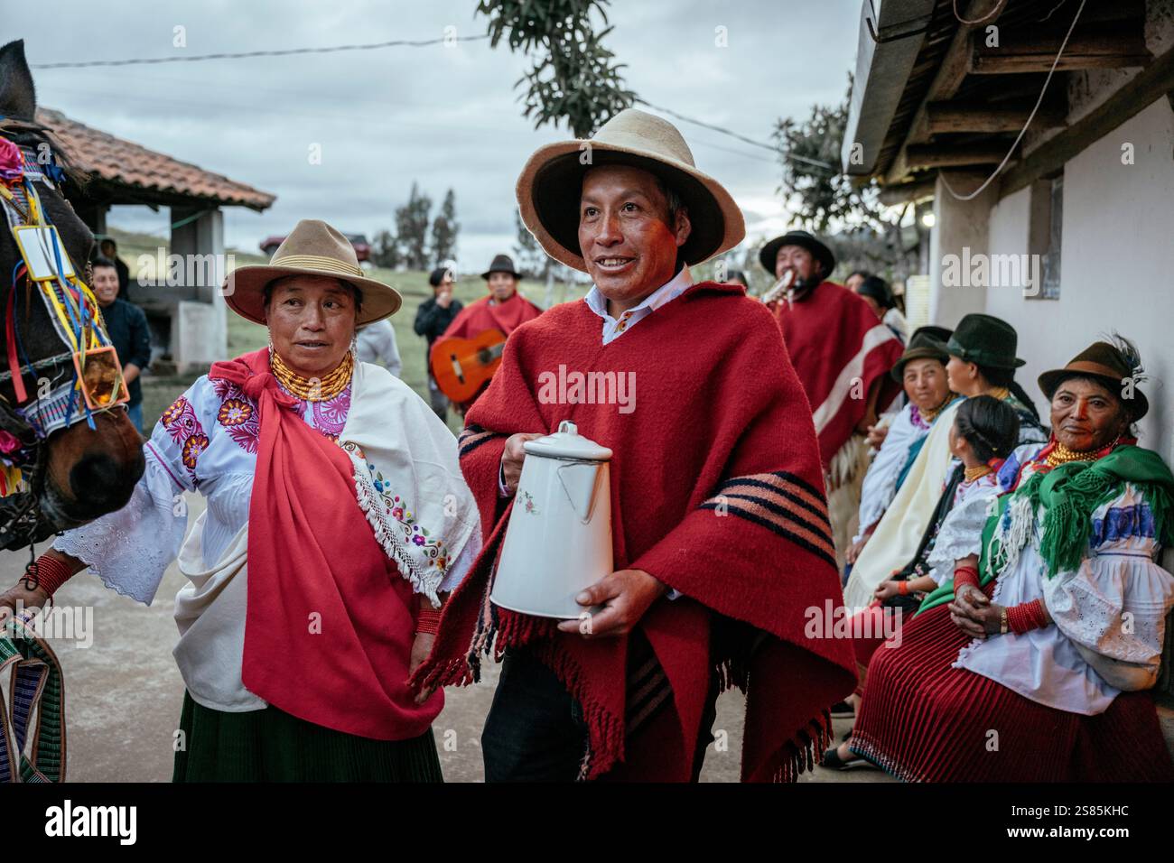 Festival of Light (Inti Raymi festival) Cochas Community, Angochagua ...
