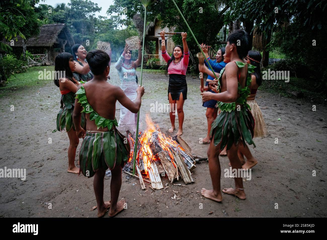Sinchi Warmi, Amazonia, Napo Province, Ecuador Stock Photo - Alamy
