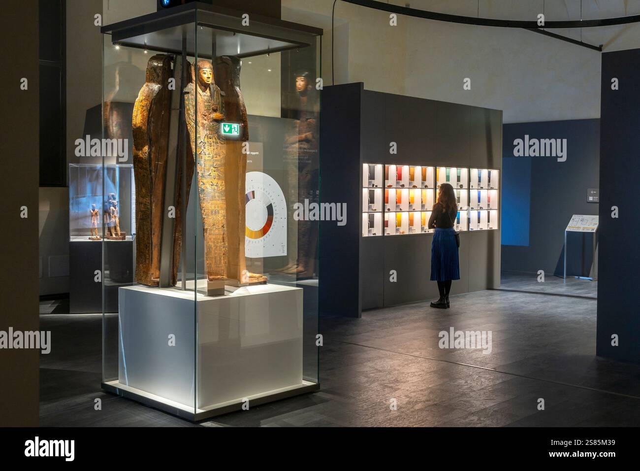 Sarcophagus of the singer of Amun Tamutmutef, Third Intermediate Period ...