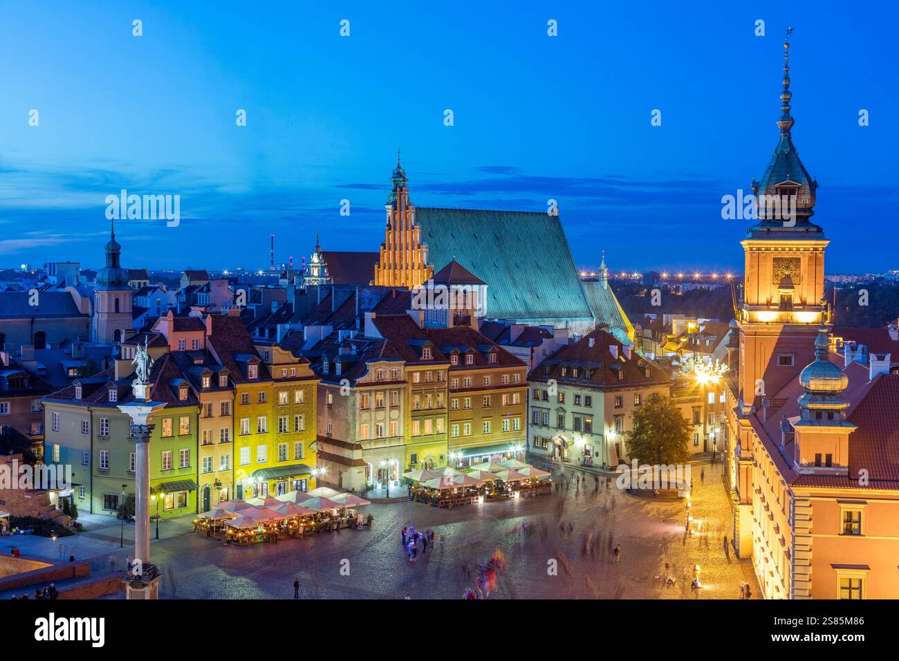 Urban architectural highlights warsaw hi-res stock photography and ...