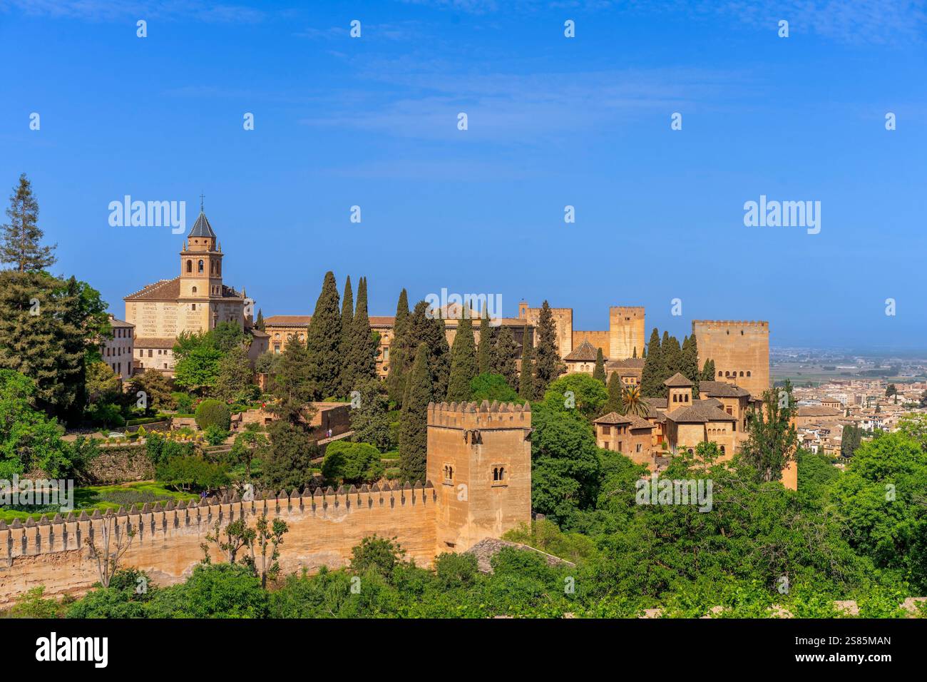 Generalife Palace, Generalife Gardens, UNESCO, Alhambra, Granada ...