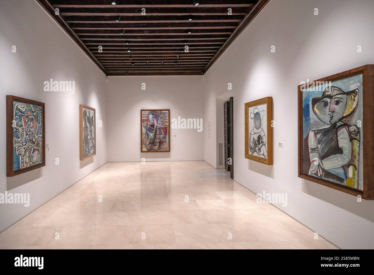 Picasso Museum, Malaga, Andalusia, Spain Stock Photo - Alamy