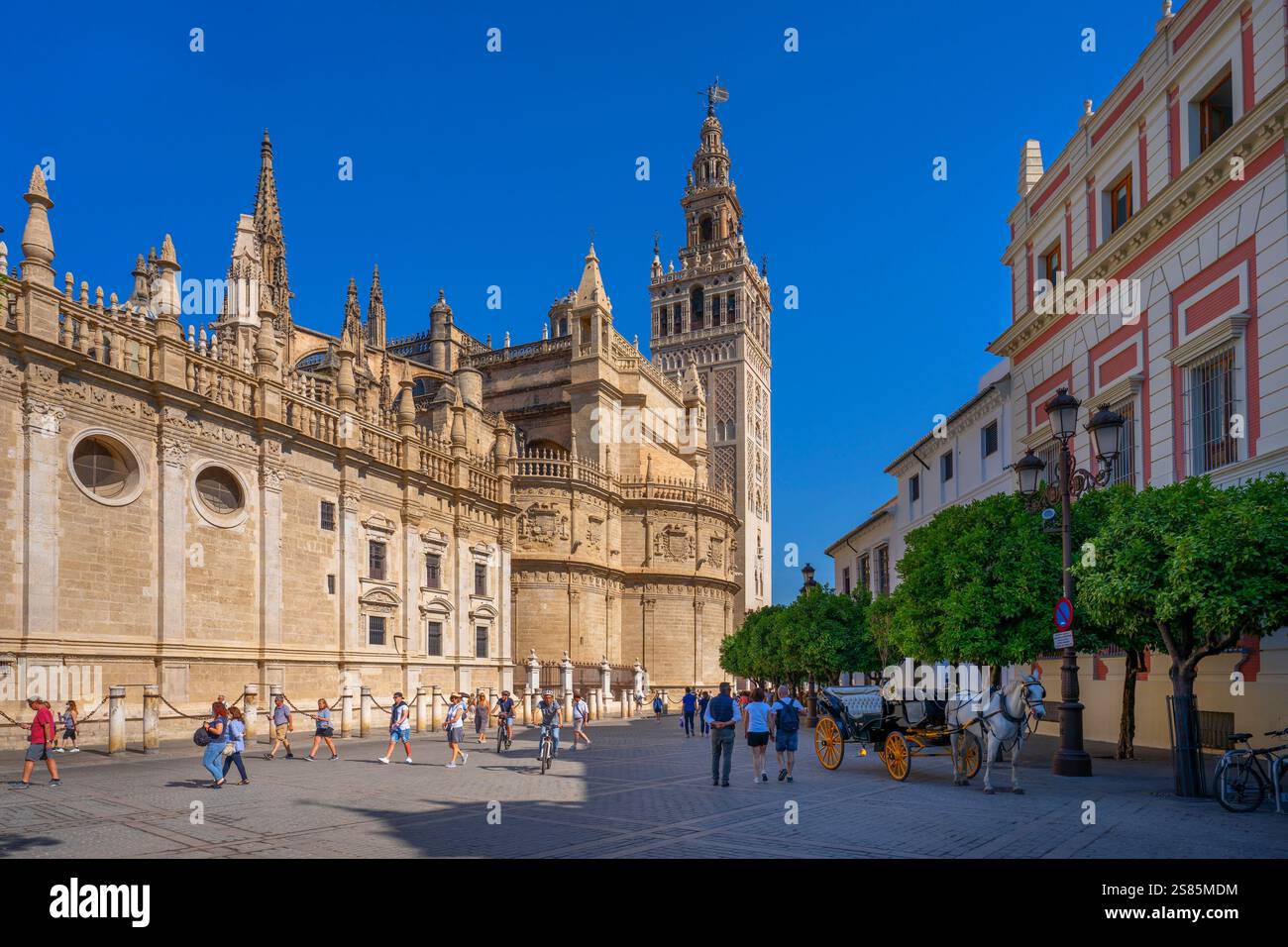 Seville Cathedral (Cathedral of Santa Maria de la Sede of Seville ...