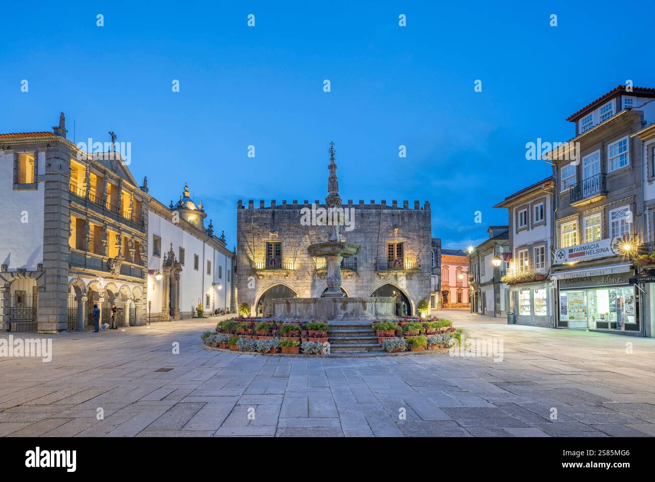 Praca da Republica (Republic Square), Viana do Castelo, Minho-Lima ...