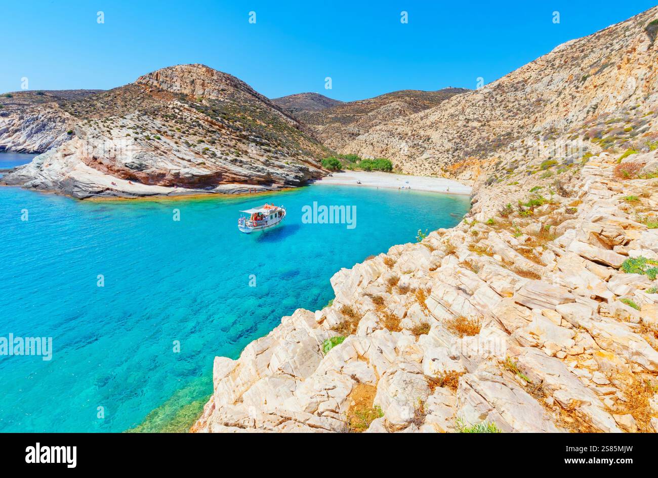 Livadaki beach, Folegandros Island, Cyclades Islands, Greek Islands ...