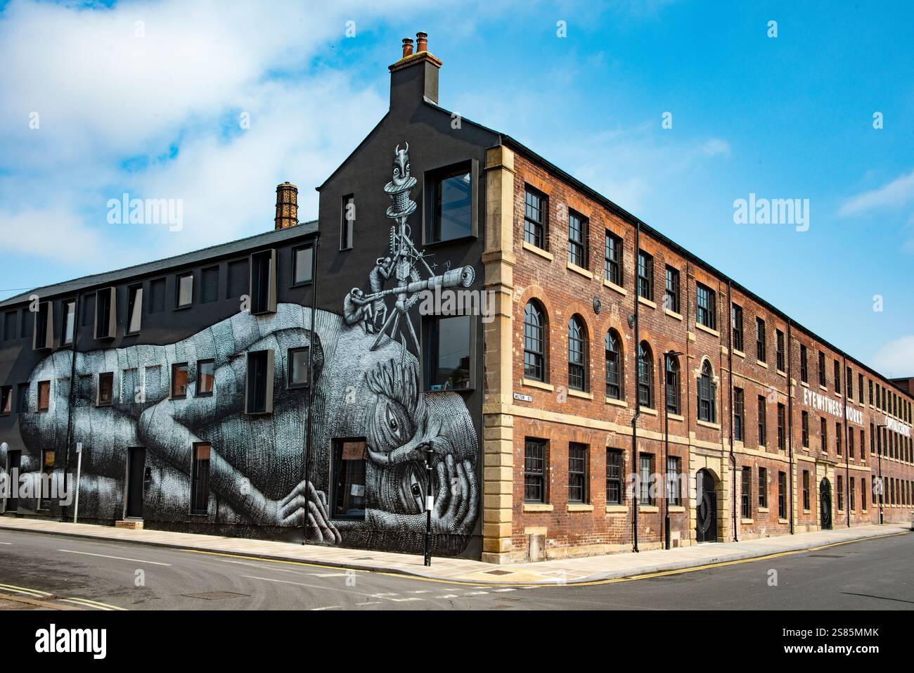 Huge impact on the local hi-res stock photography and images - Alamy