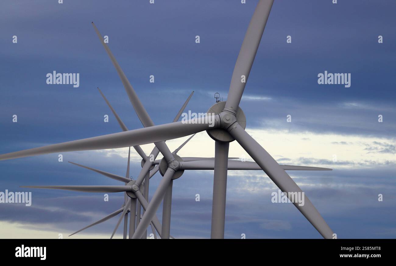 Scotland wind turbines hi-res stock photography and images - Alamy