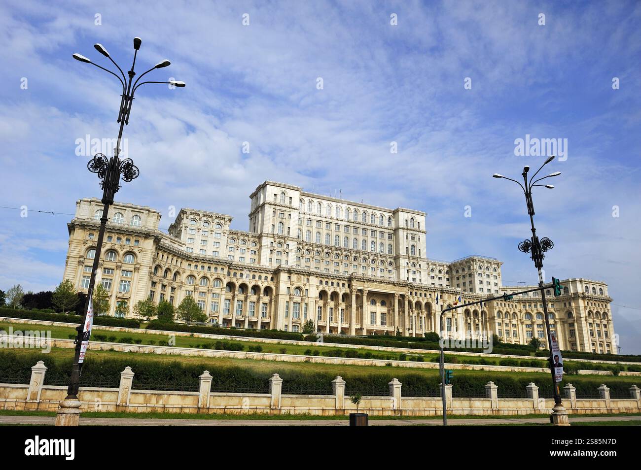 Palace of Parliament, Bucharest, Romania Stock Photo - Alamy