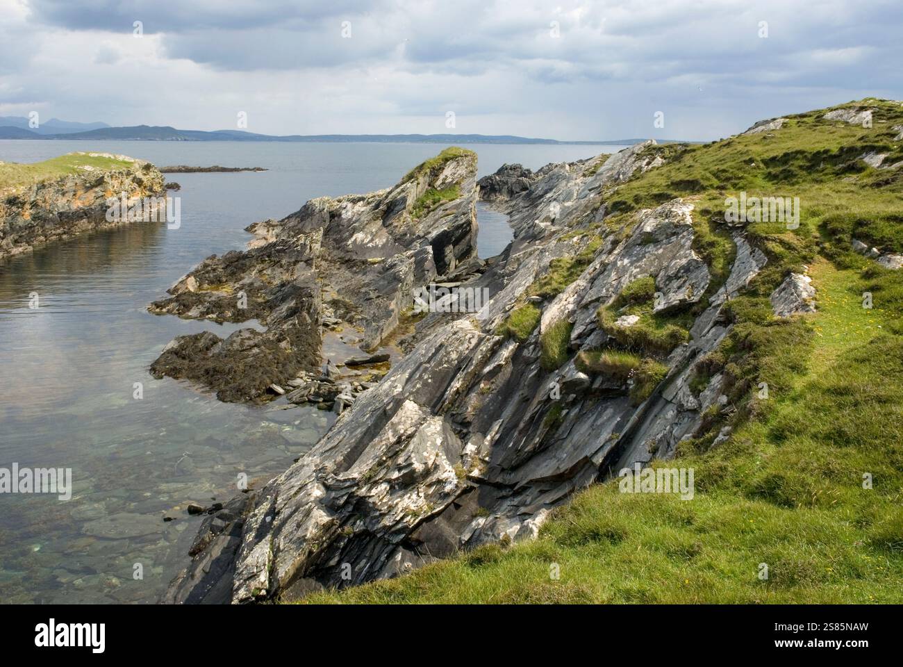 Inishbofin island, Connemara, County Galway, Connacht, Republic of ...