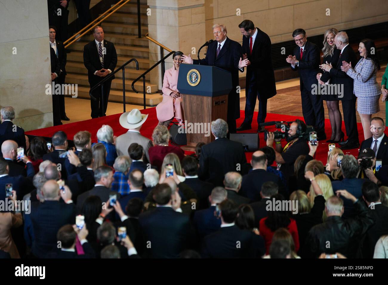Washington, United States Of America. 20th Jan, 2025. President Donald ...
