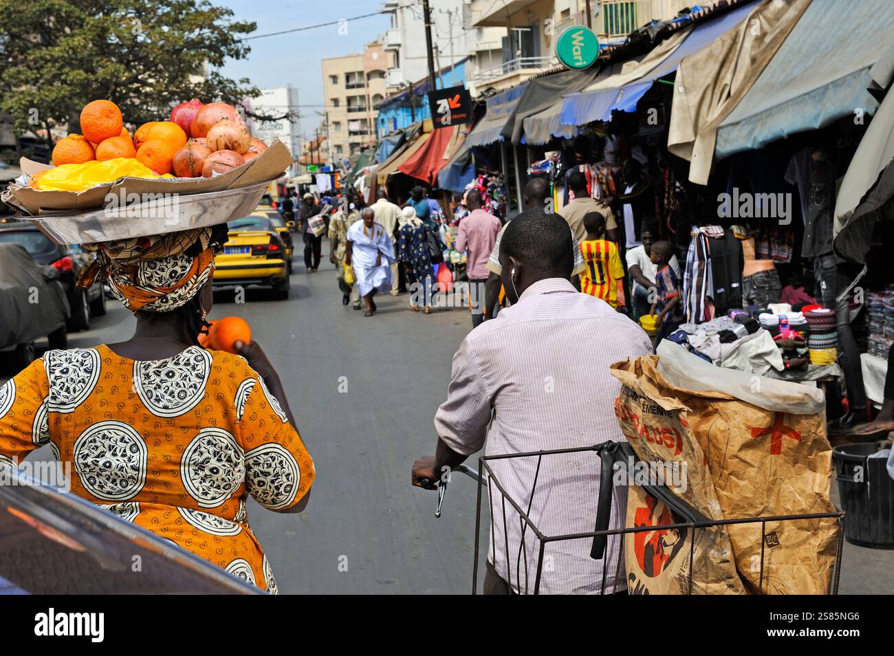 Sandaga market, Dakar, Senegal, West Africa Stock Photo - Alamy
