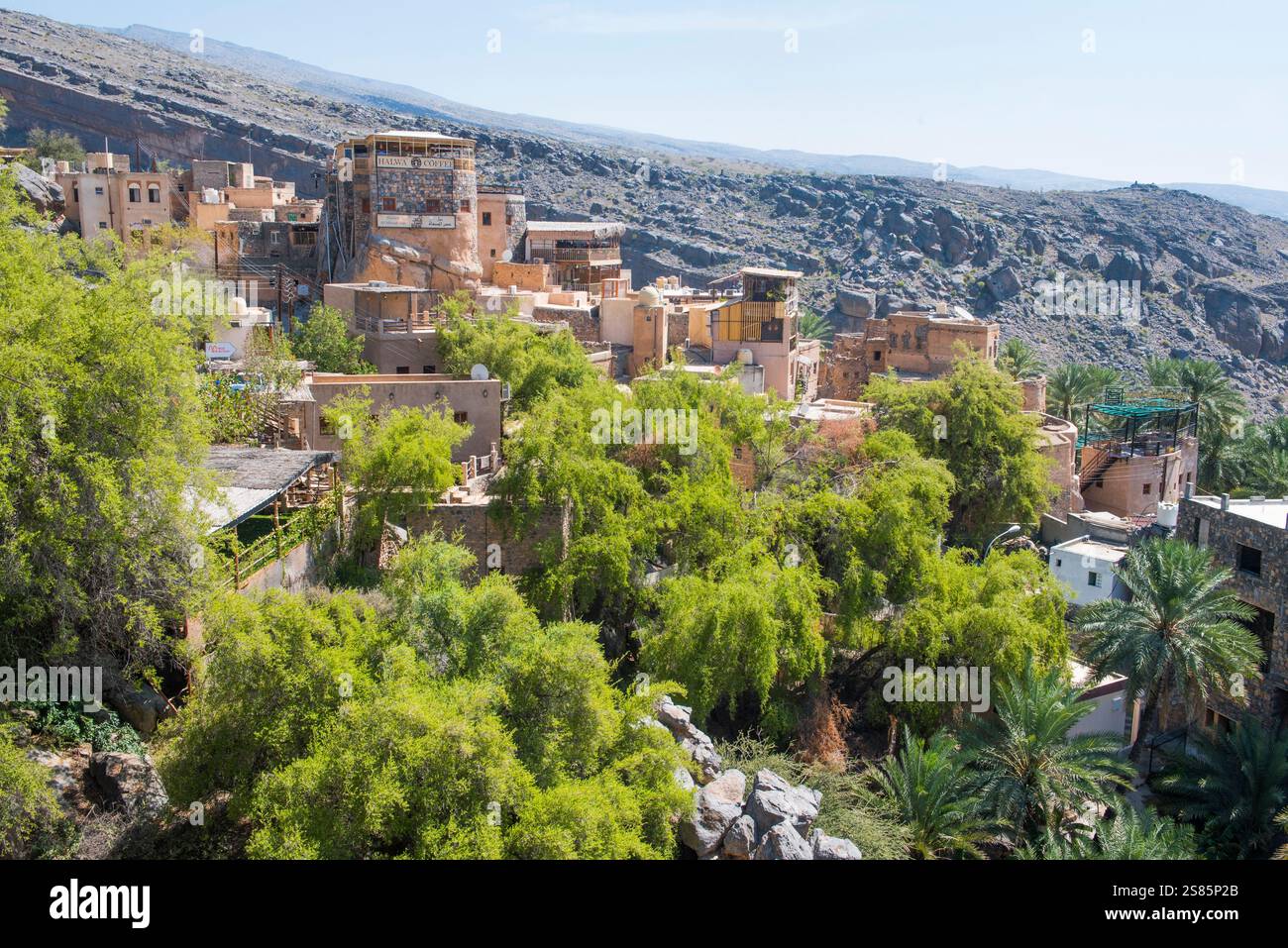 Village of Misfat (Misfah) Al Abriyeen in Jebel Akhdar, gradually ...
