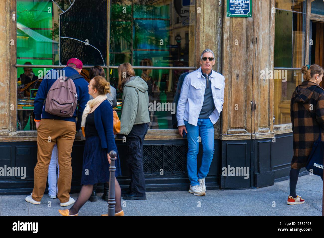 Rue de Rambuteau, Paris, France Stock Photo - Alamy