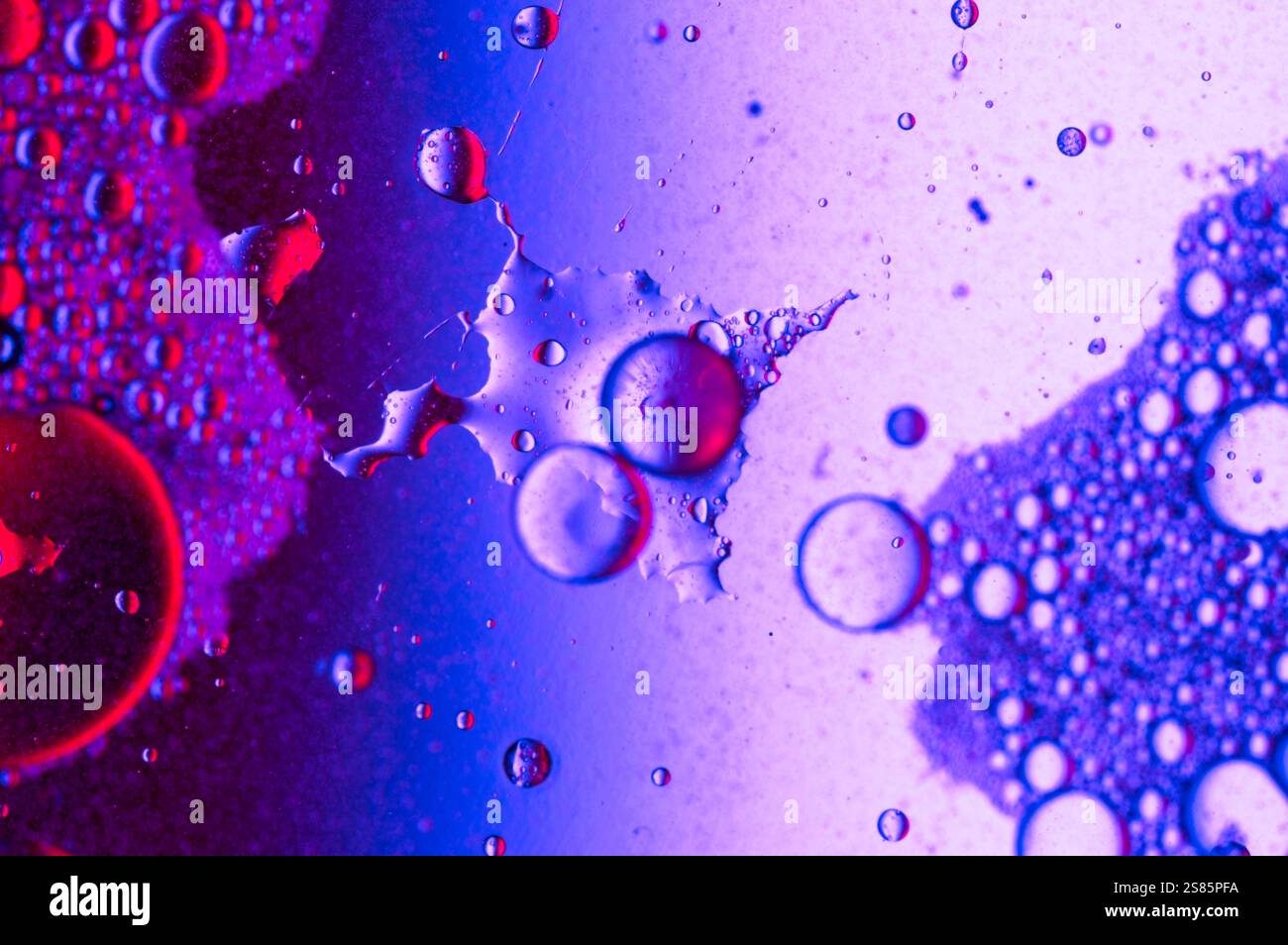 Dynamic pattern of abstract shapes in vibrant colors hi-res stock ...