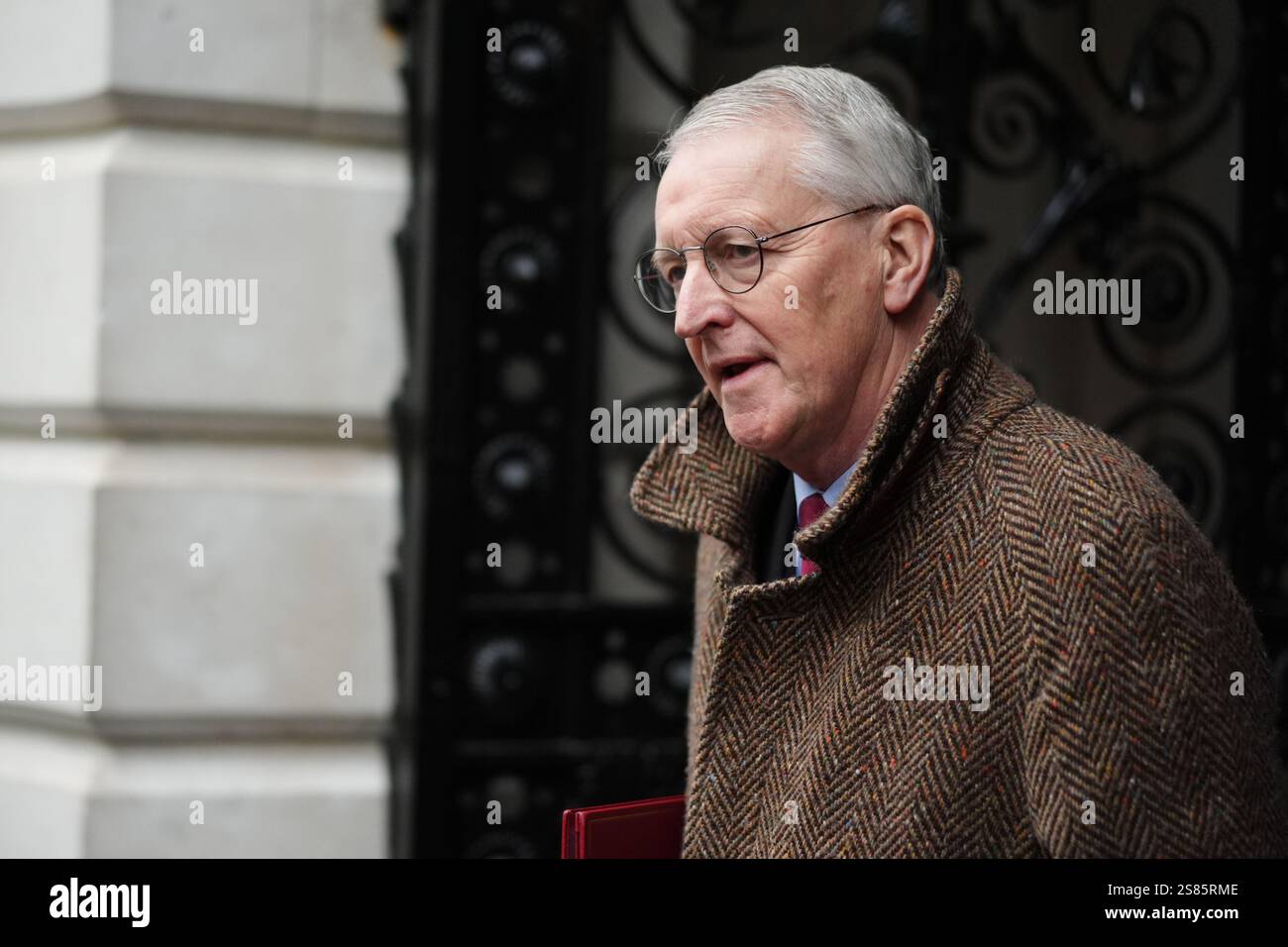 Northern Ireland Secretary Hilary Benn arrives in Downing Street ...
