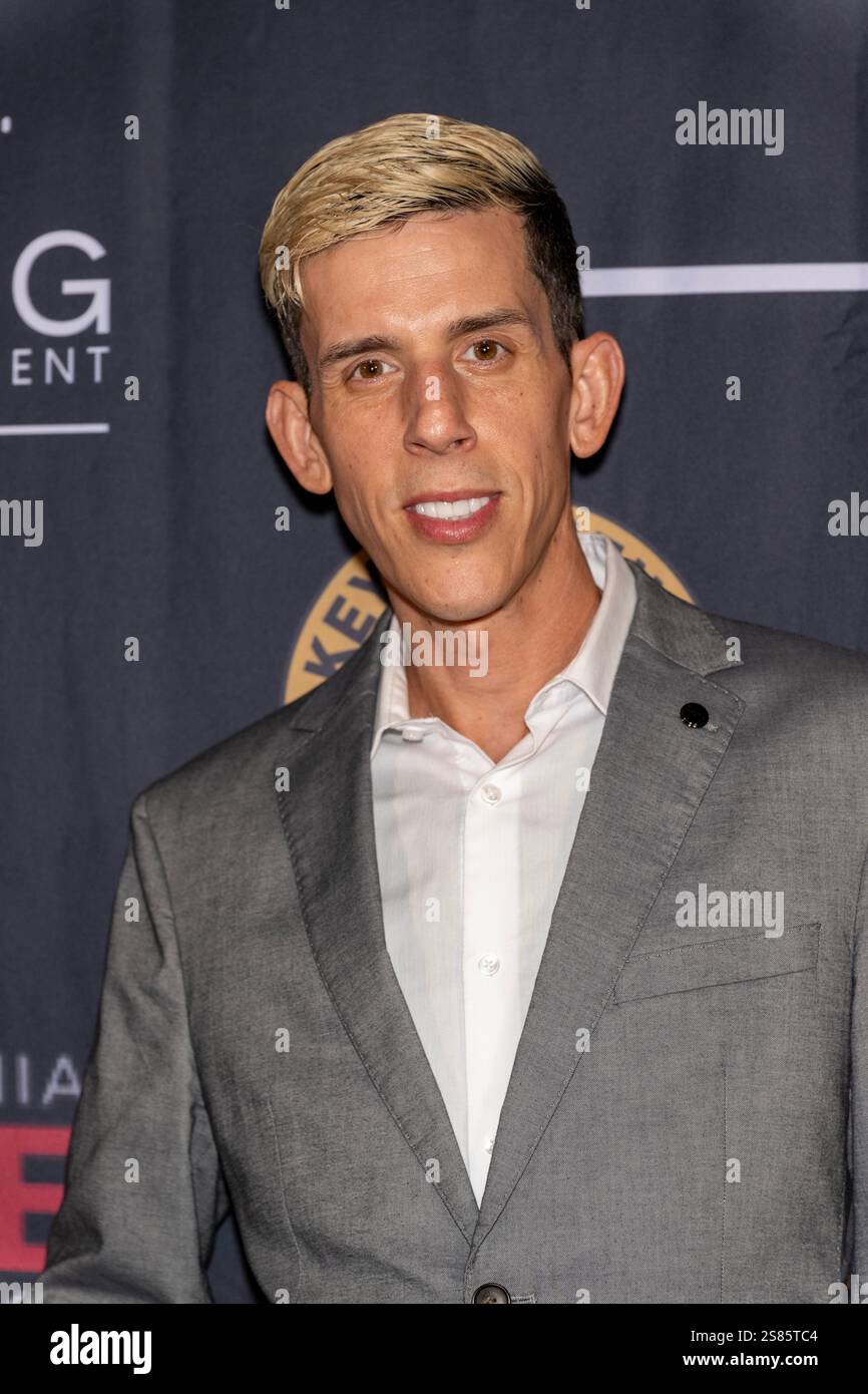 Los Angeles, United States. 19th Jan, 2025. Actor Vincent Daugherty ...