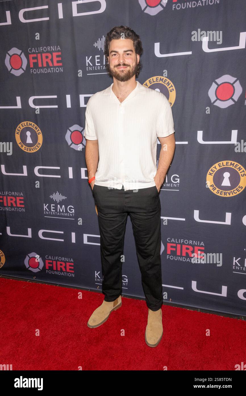 Actor Pierce Matthew Albert attends the Pre-Grammy Kickoff and ...