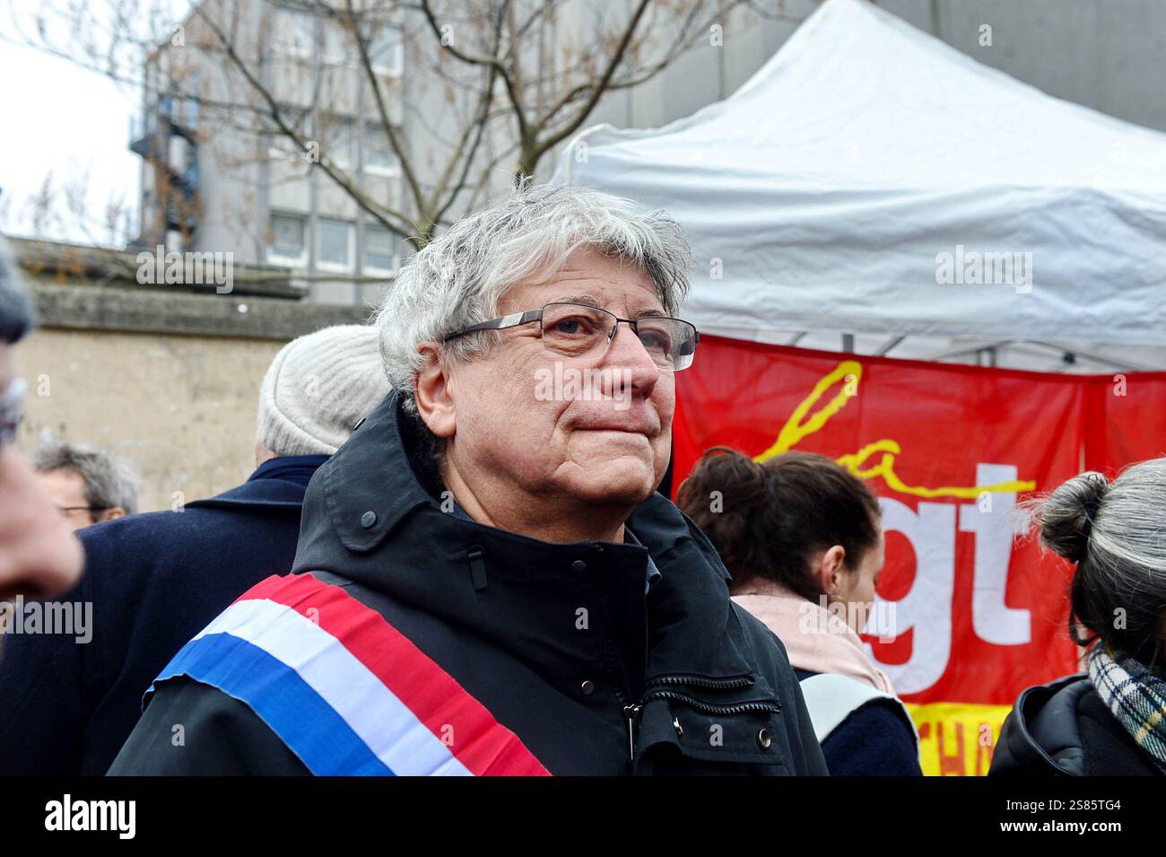 Paris, France. 18th Jan, 2025. Eric Coquerel, Chairman of the Finance ...