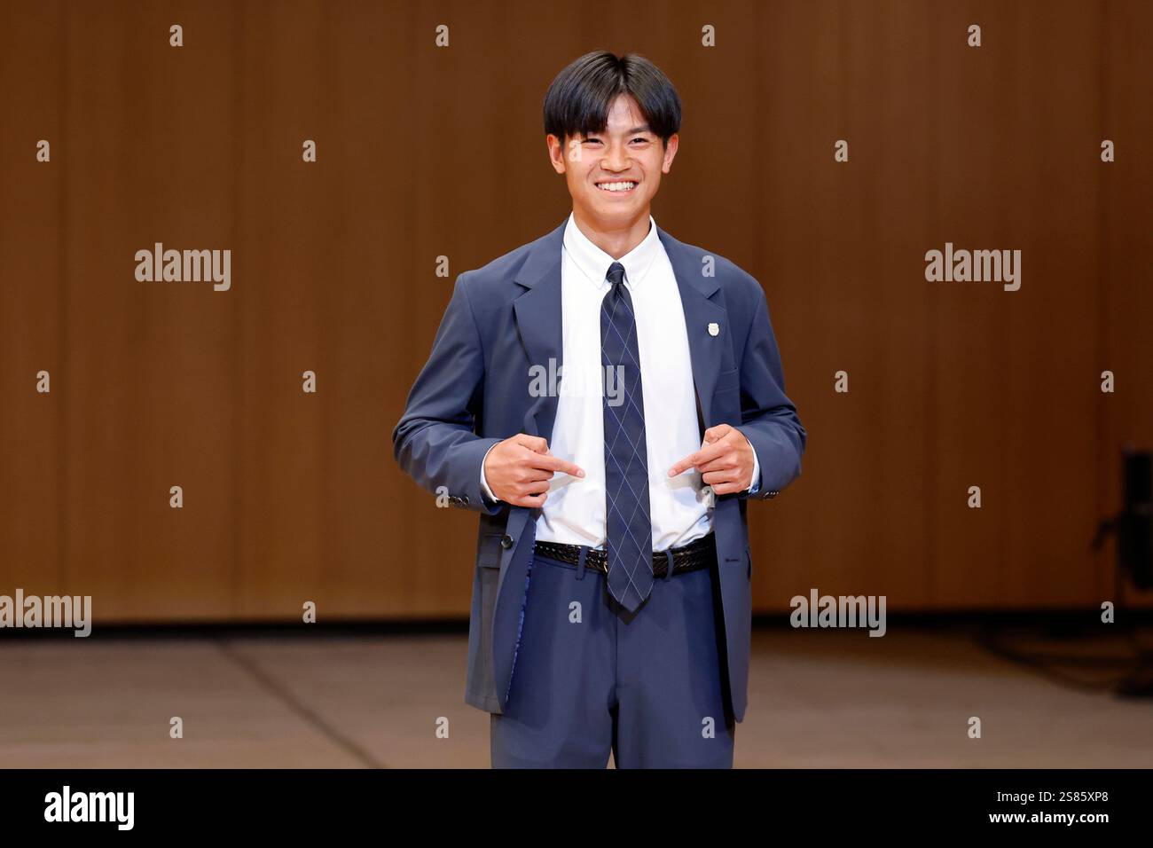 Kanagawa, Japan. 18th Jan, 2025. Hiroto Noda (Frontale) Football/Soccer : 2025 Kawasaki Frontale ...