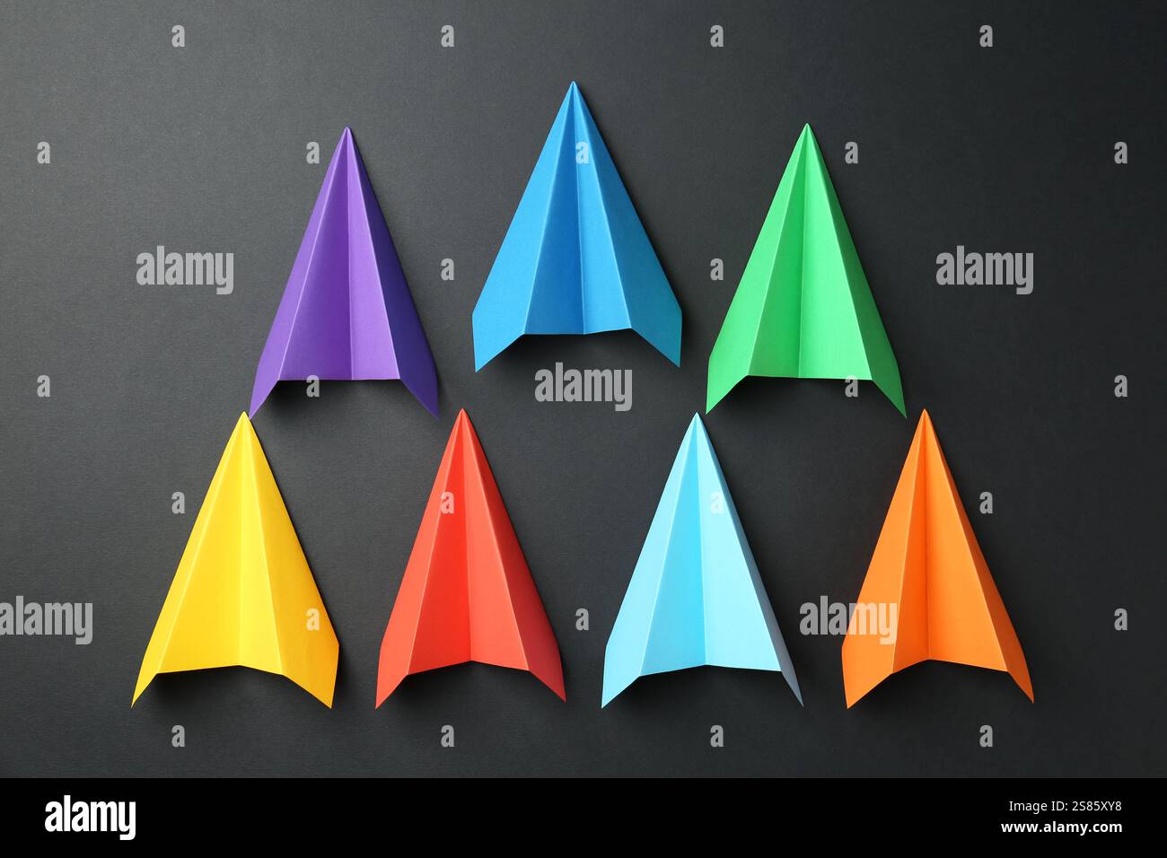 Paper airplanes many hi-res stock photography and images - Alamy