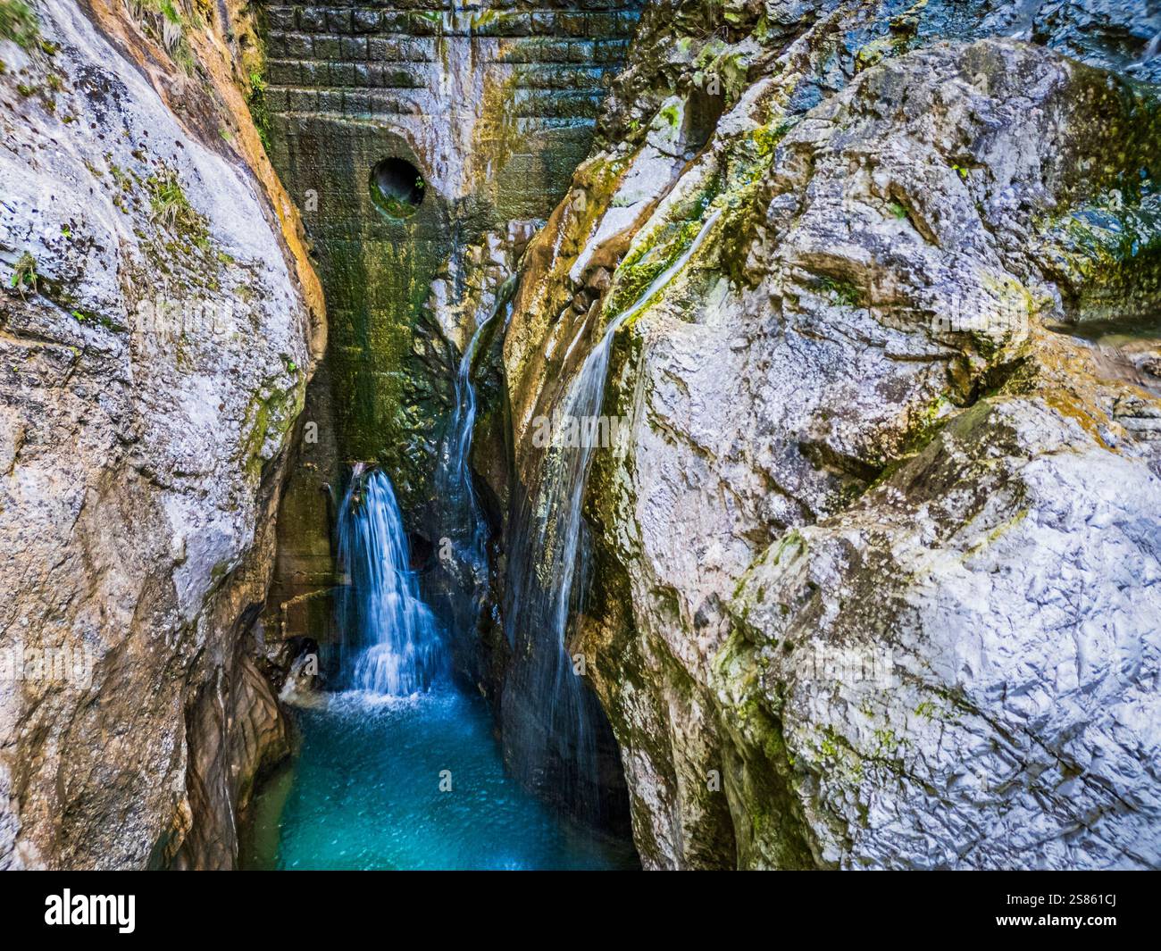 Torre river. Waterfalls Stock Photo - Alamy