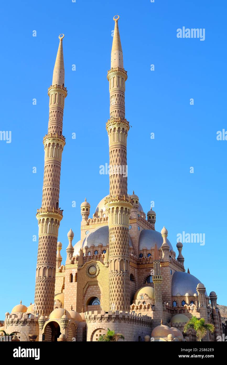 Egypt, Sharm El Sheikh: the Great Mosque, Al Sahaba Mosque Stock Photo ...