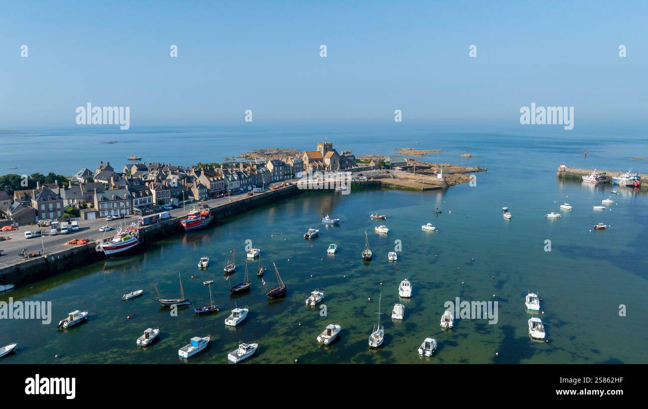 Barfleur, valley of the Saire river, Cotentin Peninsula (Normandy ...