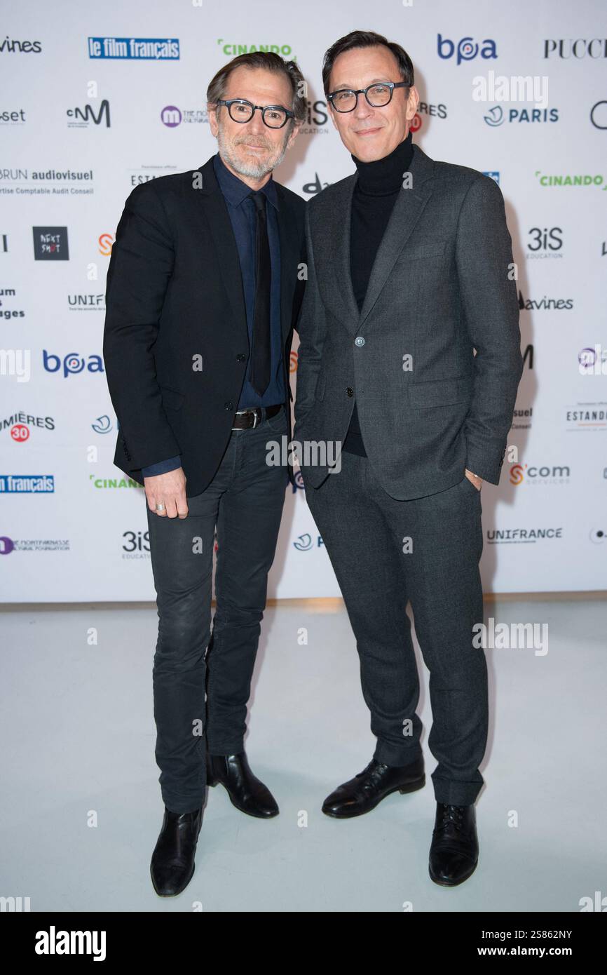 Paris, France. 20th Jan, 2025. Matthieu Delaporte, Alexandre De La ...