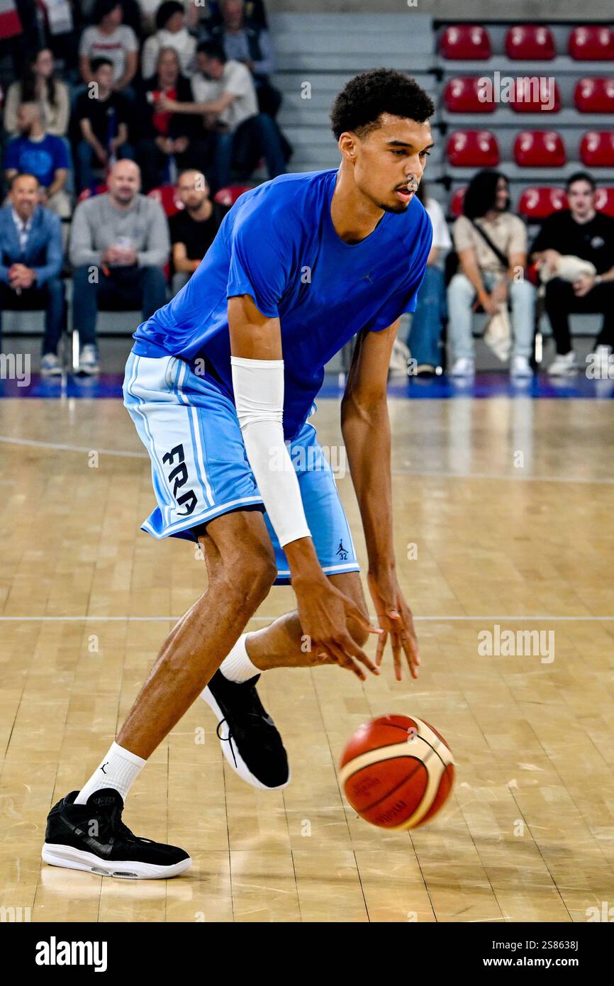 Victor Wembanyama and France men's national basketball team prepare for ...