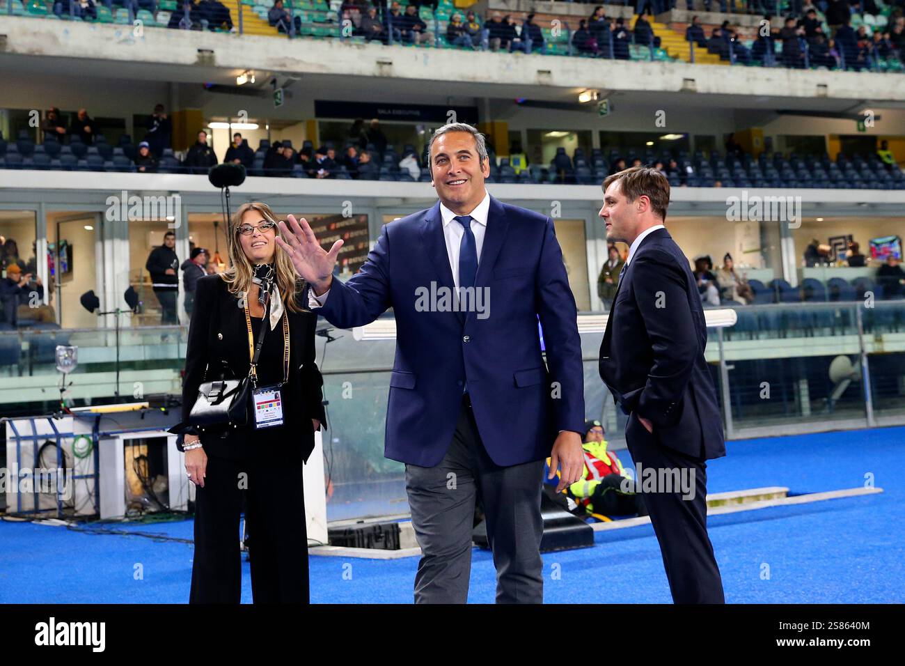 Verona, Italia. 19th Jan, 2025. Italo zanzi In action during the Serie ...