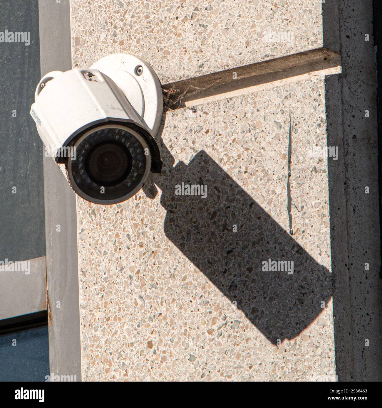 Copenhagen, Denmark. 13th May, 2024. A CCTV camera is seen at Parken ...