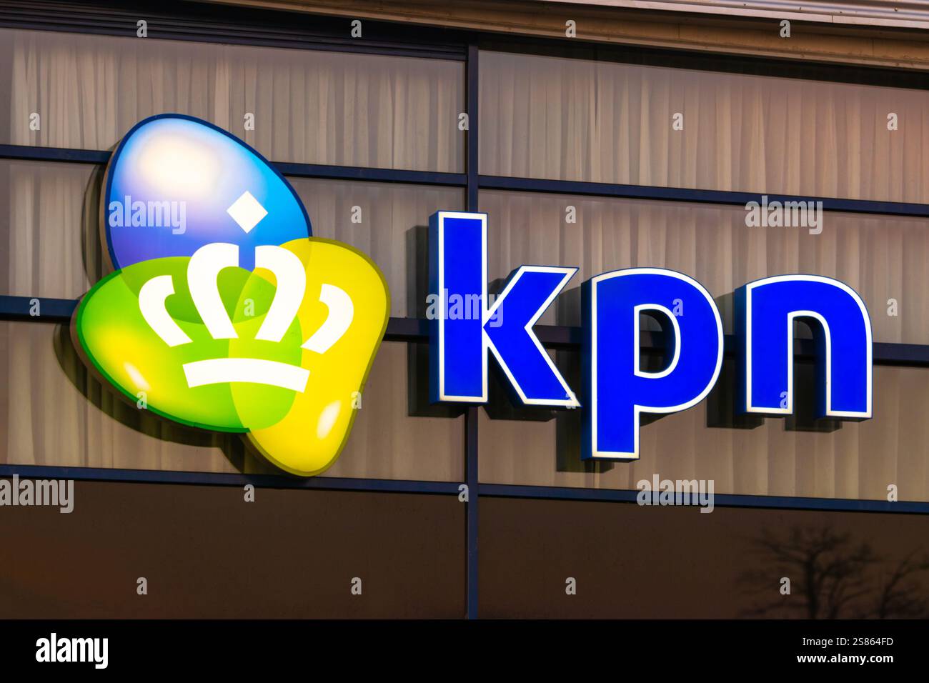 Kpn logo design hi-res stock photography and images - Alamy