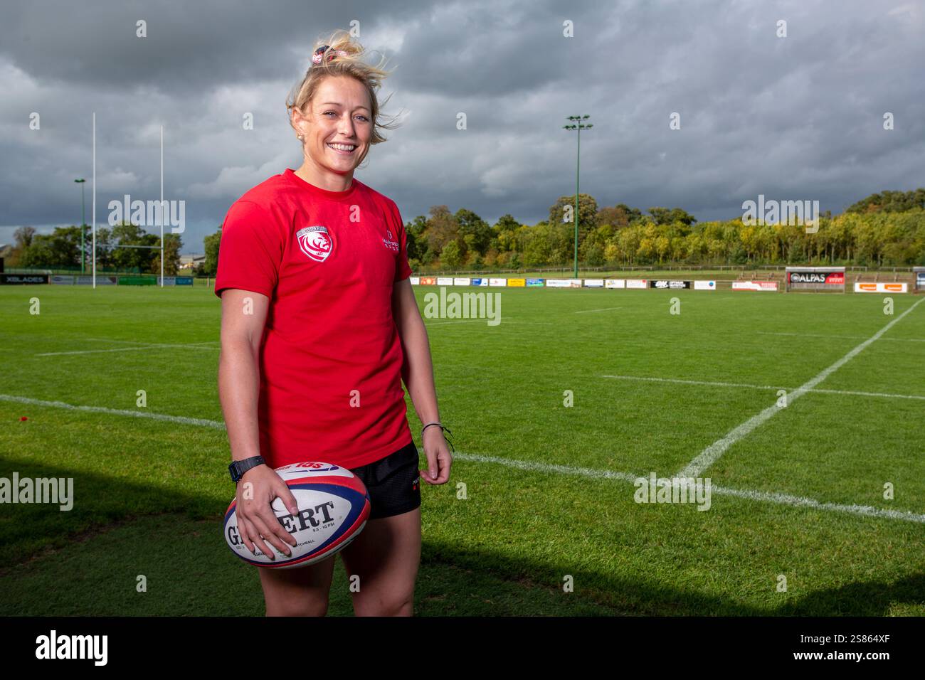 Shot in 2019. Portrait of Natasha May "Mo" Hunt England women's rugby ...