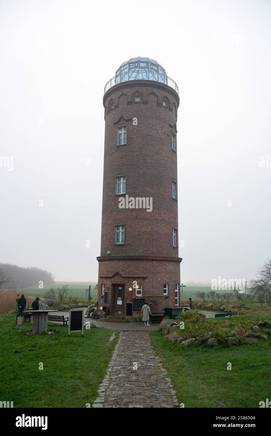 The direction-finding tower in Kap Arkona, a former direction-finding ...